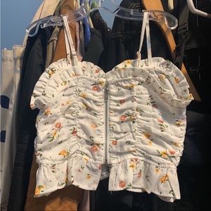 Aqua | Shirts & Tops | Aqua Girl Ruffle Top | Poshmark